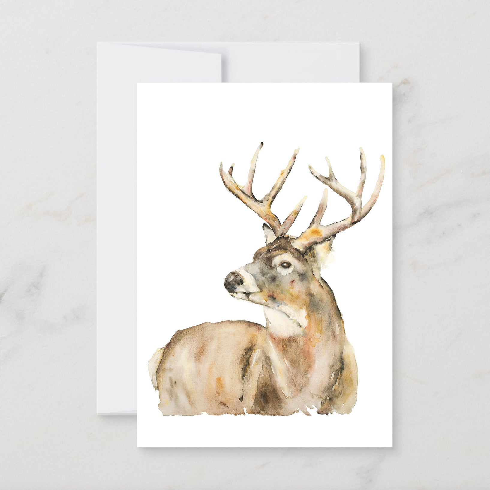Buck Card – Leah Potts Art