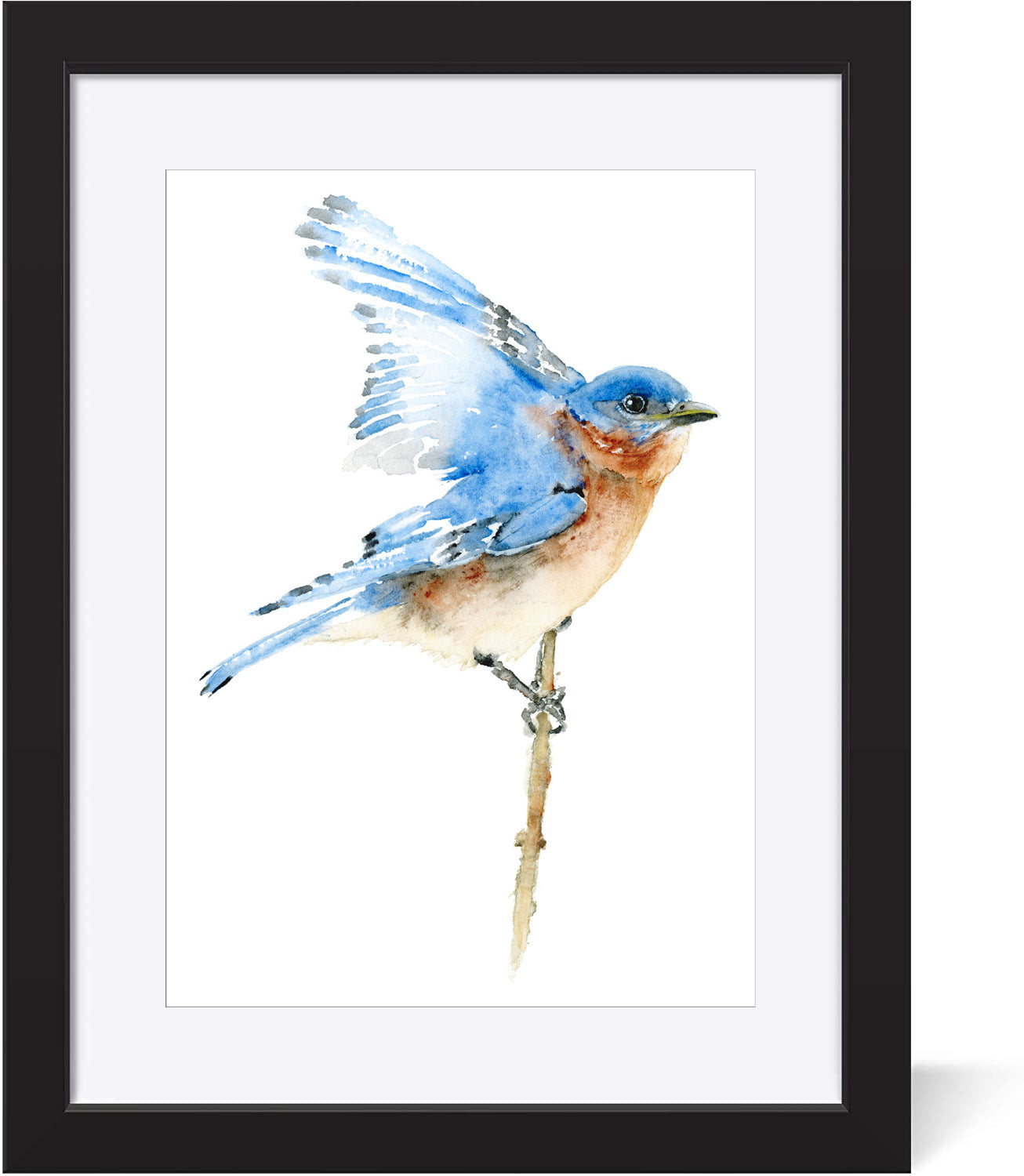Baby Blue Bird Painting